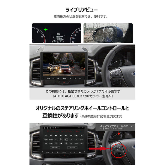 S8G2094MS-A 9インチ 4G+32G 2DIN – ATOTO JP Store 公式店
